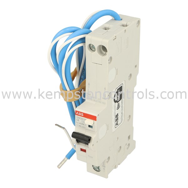 ABB 2CSR275051R1064 ABB RESIDUAL CURRENT CIRCUIT BREAKER WITH RCBO, 10KA, 1P+N, C TYPE, 6A, 30MA ...