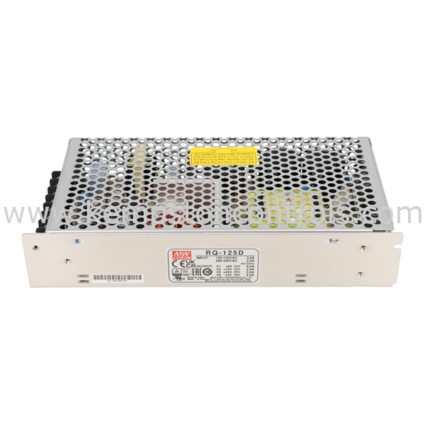 Meanwell RQ-125D MEAN WELL ENCLOSED POWER SUPPLY, OUTPUT 5VDC AT 12A ...