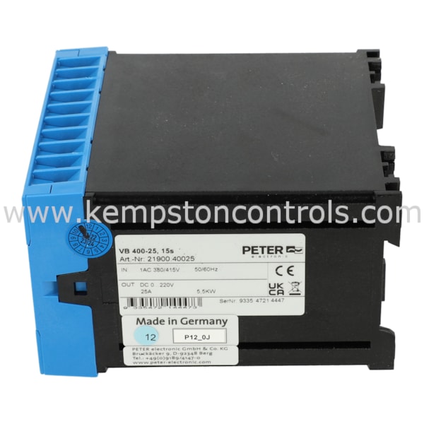 Other 21900.40025 DC INJECTION BRAKE, 5.5KW WITH FAULT RELAY VERSI ...
