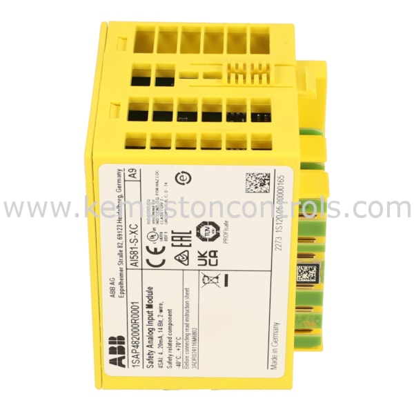 ABB Drives 1SAP482000R0001 ABB DRIVES AI581-S-XC:S500, SAFETY ANALOG ...
