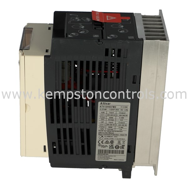 Schneider ATV12H037M2 SCHNEIDER VARIABLE SPEED DRIVE ATV12 - 0.37KW - 0 ...