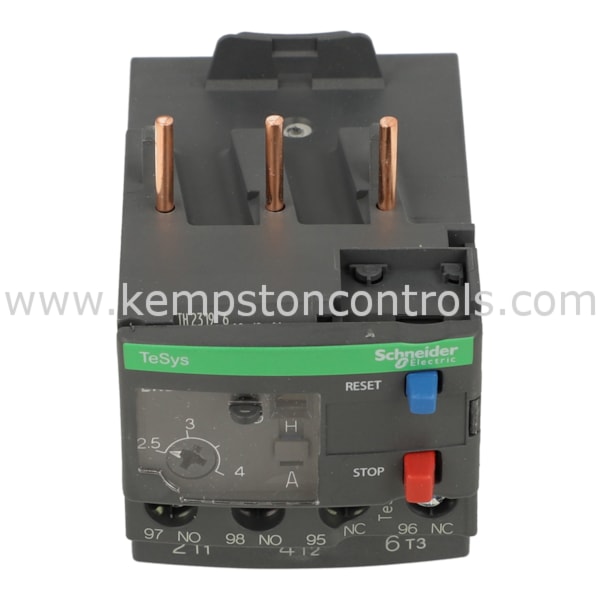 Schneider LRD08L SCHNEIDER TESYS LRD THERMAL OVERLOAD RELAY, 2.5-4A ...