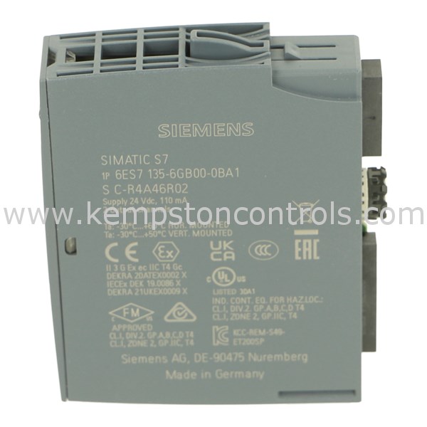Siemens 6es7135 6gb00 0ba1 Analogue Output Module 2 Outputs Simatic