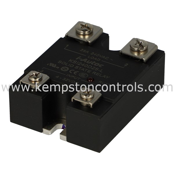 Kudom KSI240D25-L KUDOM 25A 4-32VDC ZERO X SSR & LED | Kempston Controls