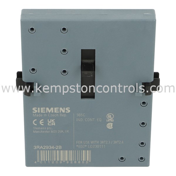 Siemens 3RA2934-2B SIEMENS MECHANICAL INTERLOCK, ATTACHABLE ON THE SIDE ...