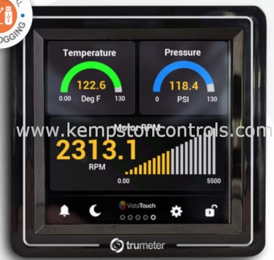 Trumeter VT-PROC-LV TRUMETER VISTA TOUCH PROCESS METER, ANALOGUE INPUT ...