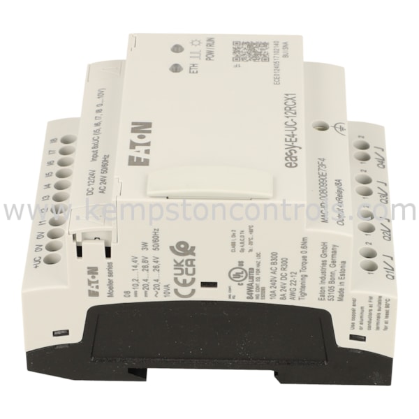 Eaton Moeller EASY-E4-UC-12RCX1 MOELLER CONTROL RELAY, EXPANDABLE ...