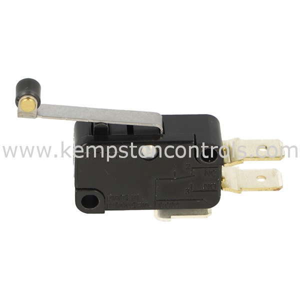 Omron V-156-1C5 OMRON MICROSWITCH, SNAP ACTION, ROLLER LEVER, SPDT ...