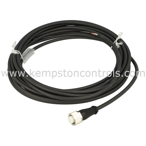 LEUZE 50130657 LEUZE CONNECTOR CABLE, M12, FEMALE, STRAIGHT, 4 PIN, 5M ...