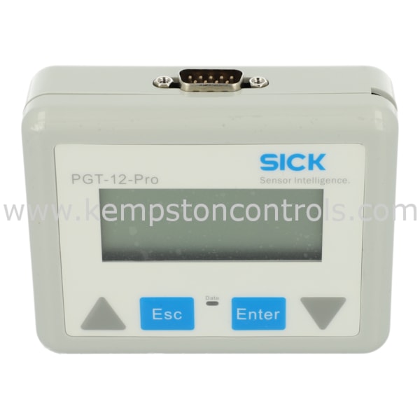 Sick PGT-12-PRO - H&-HELD PROGRAMMING DEVICE FOR THE PROGRAMMABLE AHS ...