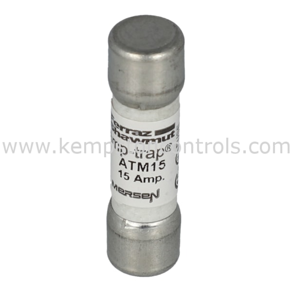 Mersen ATM15 MERSEN (FERRAZ) FUSE 15A 600V 10X38 ATM15 | Kempston Controls