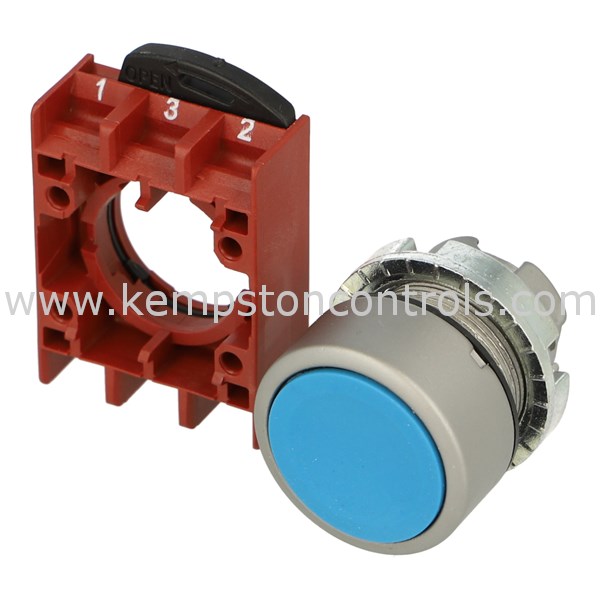 ABB P9MPNLG GE PUSHBUTTON FLUSH BLUE | Kempston Controls