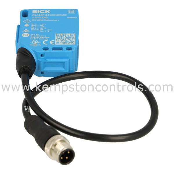 Sick WLA16P-34165100A00 SICK PHOTOELECTRIC SENSOR, RETROREFLECTIVE, 10M ...