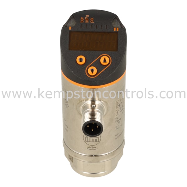 IFM PN3094 IFM PRESSURE SENSOR, -1...10 BAR RANGE, G1/4, RELATIVE PRESSURE, PNP NO NC ANALOGUE ...