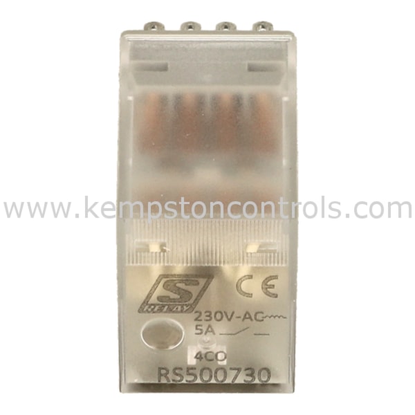 Schrack RS500730 SCHRACK PLUG-IN RELAY 14 PIN 4 C/O 5A 230VAC, S-RELAY ...
