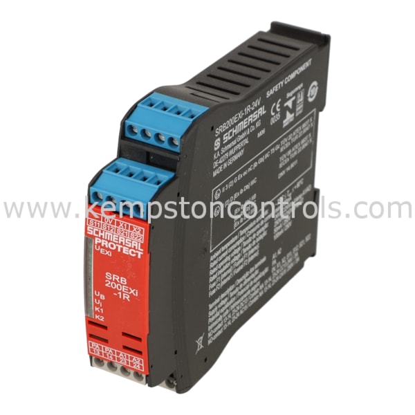 Schmersal SRB200EXI-1R SCHMERSAL SAFETY RELAY MODULE, 24VDC, 2 SAFETY ...