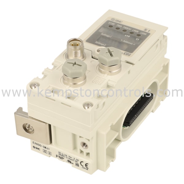 SMC EX600-SMJ1 SMC FIELDBUS UNIT - EX600, WIRED, CC-LINK, PNP (-COM ...