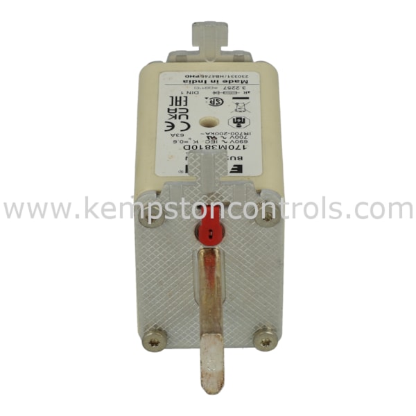 Bussmann 170M3810D BUSSMANN SQUARE-BODY FUSE 63A 690V/700V DIN 1 ...