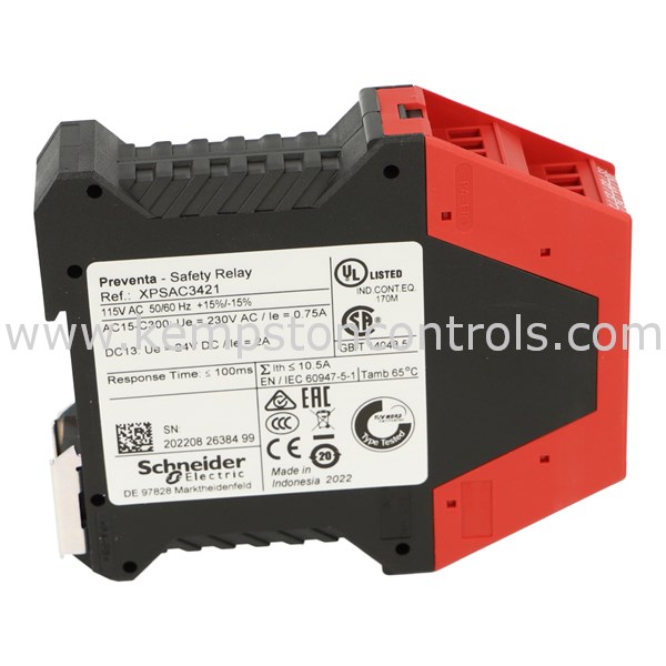 Schneider XPSAC3421 SCHNEIDER ELECTRIC MODULE XPSAC - EMERGENCY STOP ...