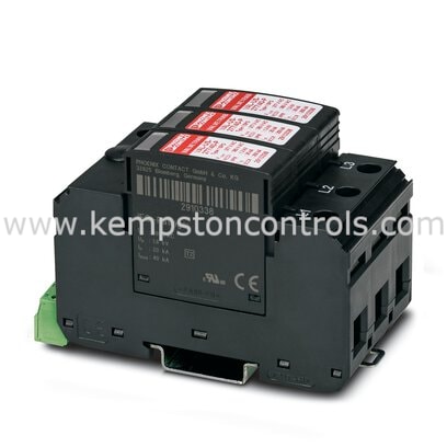Phoenix 2910386 PHOENIX SURGE PROTECTION DEVICE, THREE CHANNEL WITH ...