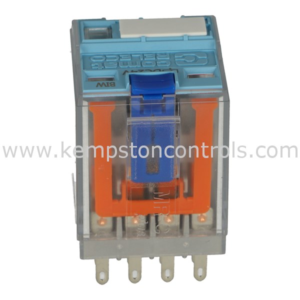 Releco C4-A40FX-24VDC RELECO 14 PIN STANDARD RELAY, 4 POLE, PLUG IN, 4 CHANGE OVER CONTACTS ...
