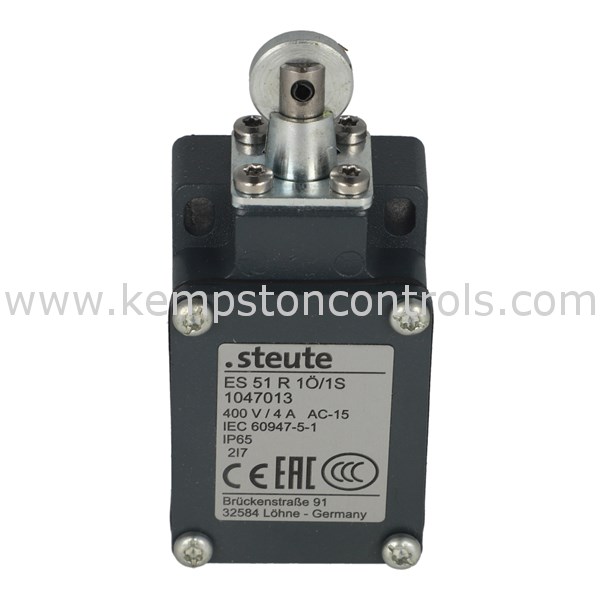 Steute ES 51 R 1Ö/1S STEUTE SAFETY LIMIT SWITCH, METAL, ROLLER PLUNGER ...