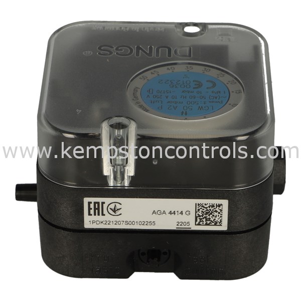 Dungs LGW 50 A2P AG-M-MS3-V0 ST-SE DUNGS - LGW A2P - DIFFERENTIAL AIR PRESSURE SWITCH (THREAD ...