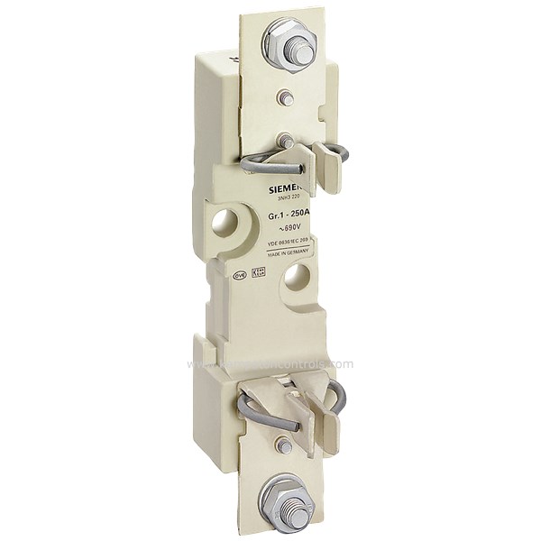 Siemens 3NH3220 SIEMENS LV HRC FUSE BASE SIZE 1 250A | Kempston Controls