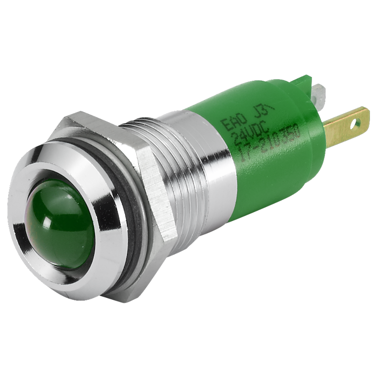 EAO 17-2A0355 EAO INDICATOR M14, LED 10MM, INTERNAL- / EXTERNAL ...