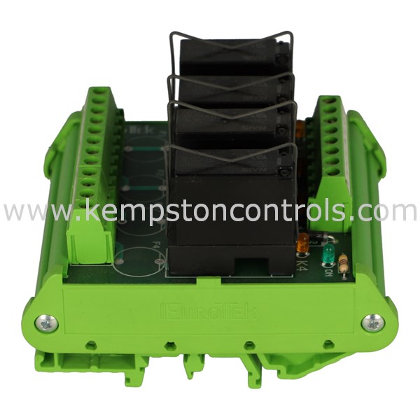Eurotek ETMRZ0424DCSCN EUROTEK 4 WAY SCREW TERMINAL DIN RAIL MOUNTING ...