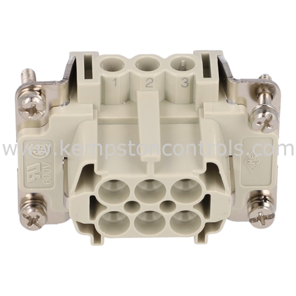 ILME CNEF06TX ILME FEMALE INSERT,CNE SERIES,SCREW TERMINAL CONNECTION,6 ...