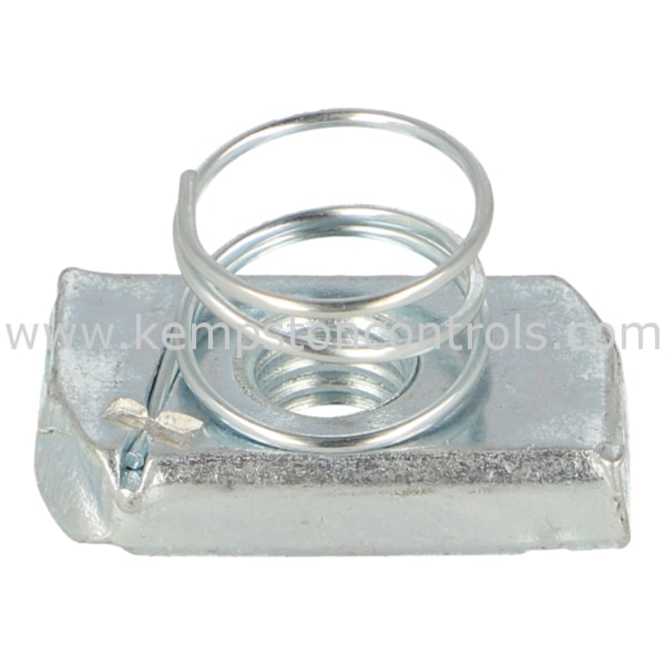 Legrand PN102 LEGRAND SHORT SPRING CHANNEL NUT, M10, ZINC PLATED STEEL ...
