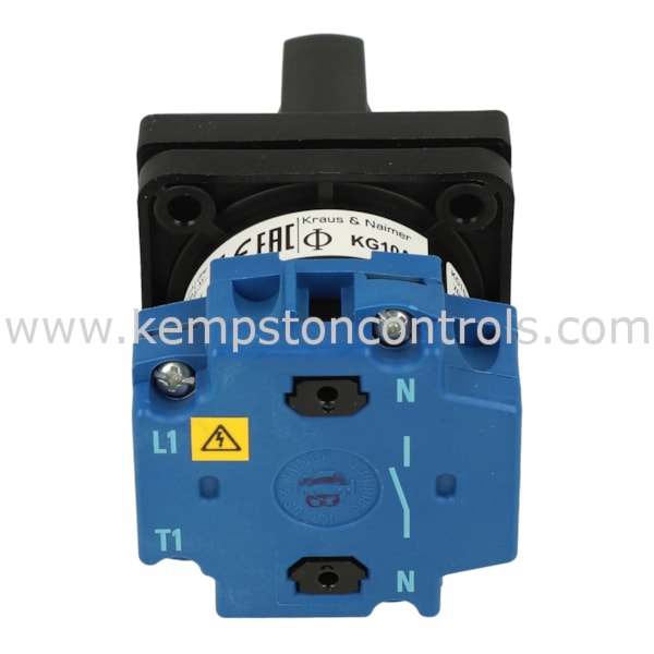Kraus and Naimer KG10A.T102/04.E K & N SWITCH DISCONNECTOR, 20A, 2POLE ...