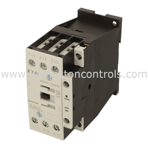 Eaton Moeller DILM25-01(230V50HZ,240V60HZ) MOELLER CONTACTOR, 3-POLE+1N ...