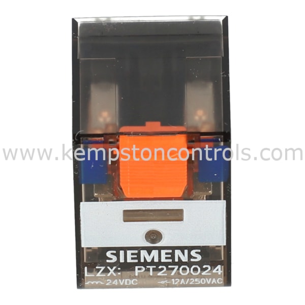 Siemens LZX:PT270024 SIEMENS PLUGIN RELAY INDST 14P 2C/O 24VDC ...