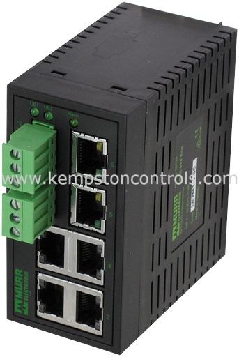 MURR 58170 MURR TREE 6TX ECO UNMANAGED SWITCH 6 PORTS | Kempston Controls