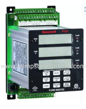 Honeywell ICT P532DC FLAME MONITOR, DC SINGLE PROCESSOR, WITH BASE/TRM ...