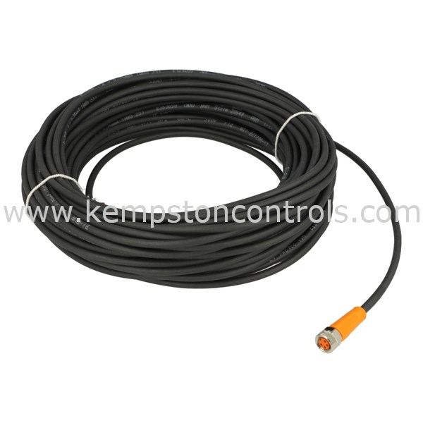 IFM EVC388 IFM CONNECTING CABLE WITH SOCKET, M8X1 FEMALE, STRAIGHT, A ...