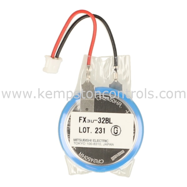 MITSUBISHI FX3U-32BL MITSUBISHI REPLACEMENT BATTERY | Kempston Controls