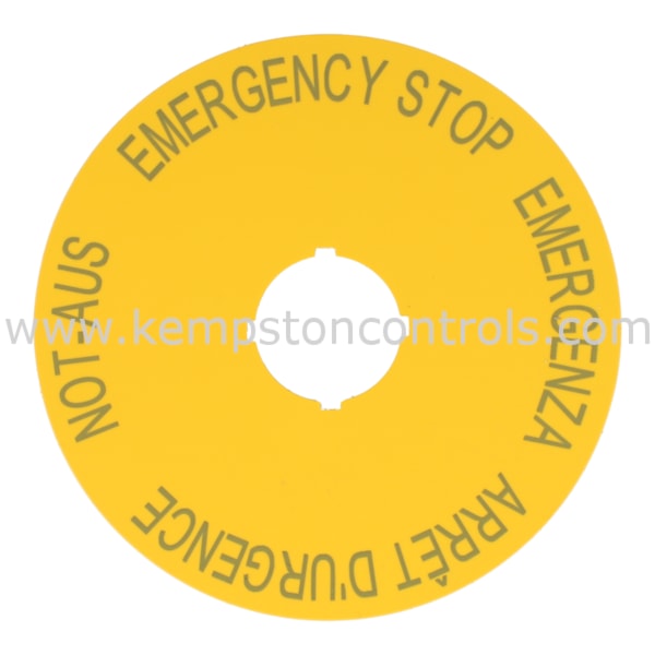 Eaton Moeller M22-XAK1 MOELLER LEGEND, E-STOP DISC, 90MM | Kempston ...