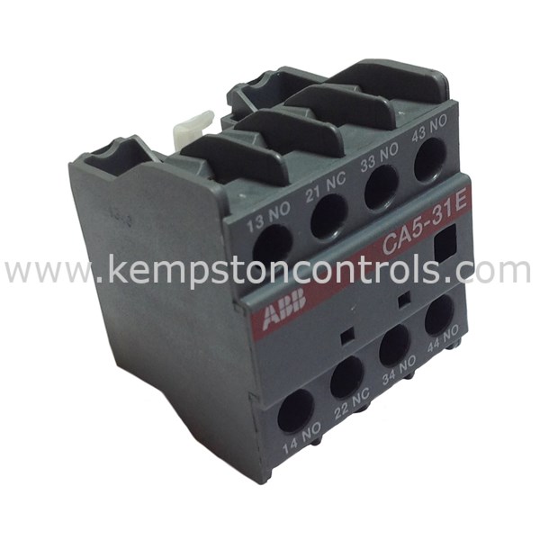 ABB 1SBN010040R1031 1SBN010040R1031 CA5-31E TOP MOUNT AUX BLOCK | Kempston Controls