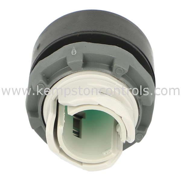 ABB 1SFA611100R1102 ABB MODULAR PUSHBUTTON, MOMENTARY, FLUSH, GREEN, ILLUMINATED, BLACK PLASTIC ...