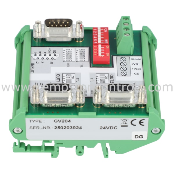 Sick GV204 SICK PULSE SPLITTER FOR INCREMENTAL ENCODER SIGNALS ...