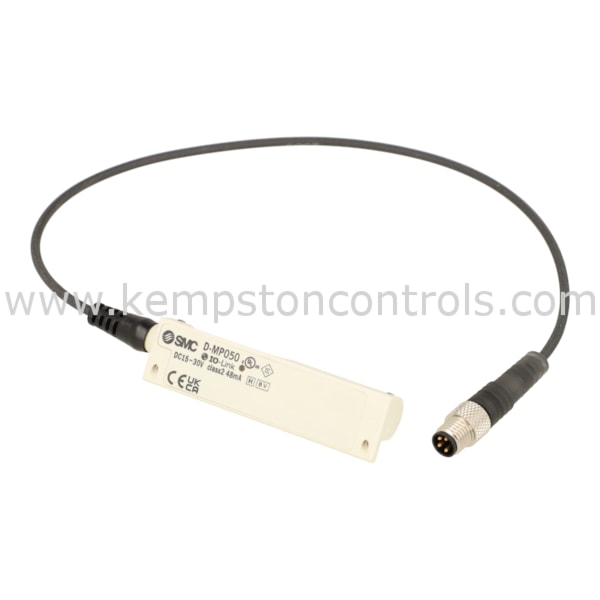 SMC D-MP050B SMC ACTUATOR POSITION SENSOR, 50MM RANGE, M8-4PIN LEAD WIRE | Kempston Controls