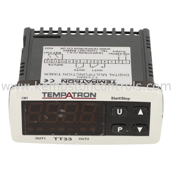 Tempatron TT33ML TEMPATRON DIGITAL MULTIFUNCTIONAL TIMER, 5 ...