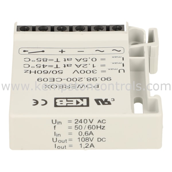KEB 90.98.200-CE09 KEB POWERBOX FAST-ACTING RECTIFIER, 180-300VAC ...