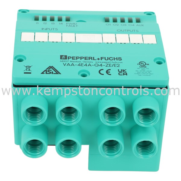 Pepperl + Fuchs VAA-4E4A-G4-ZE/E2 P+F AS-INTERFACE SENSOR/ACTUATOR ...