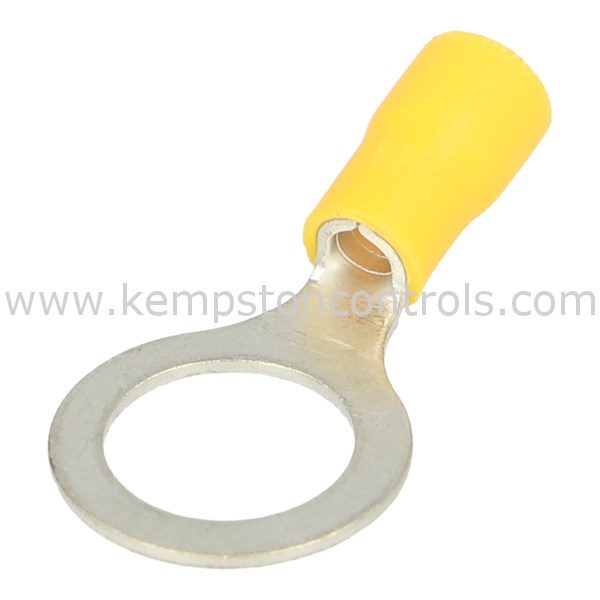 Termination Technology YR12 TT PRE-INSULATED TERMINALS YELLOW RING 4MM² ...