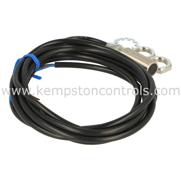 Omron E2E-X4B1T12 2M OMRON INDUCTIVE SENSOR, M12, 4MM RANGE FLUSH, PNP NO, 2M CABLE, IO-LINK ...
