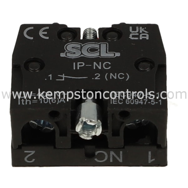 SCL IP-NC SCL 1 NC CONTACT BLOCK PANEL MOUNT | Kempston Controls